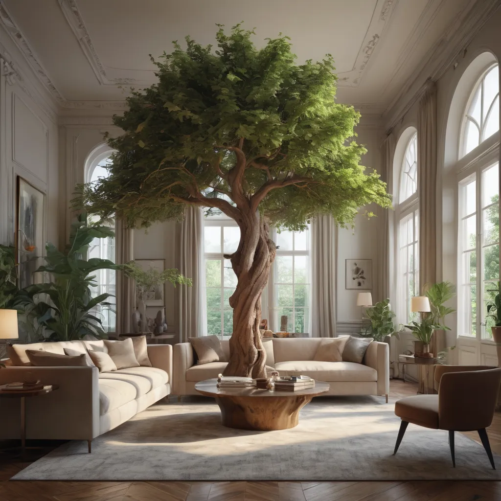 The Art and Science of Big Fake Trees in Design