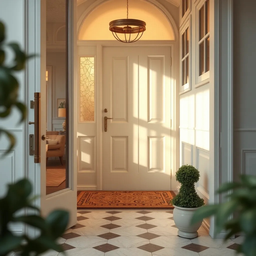 Exploring the Charm of Cream Door Mats in Home Decor