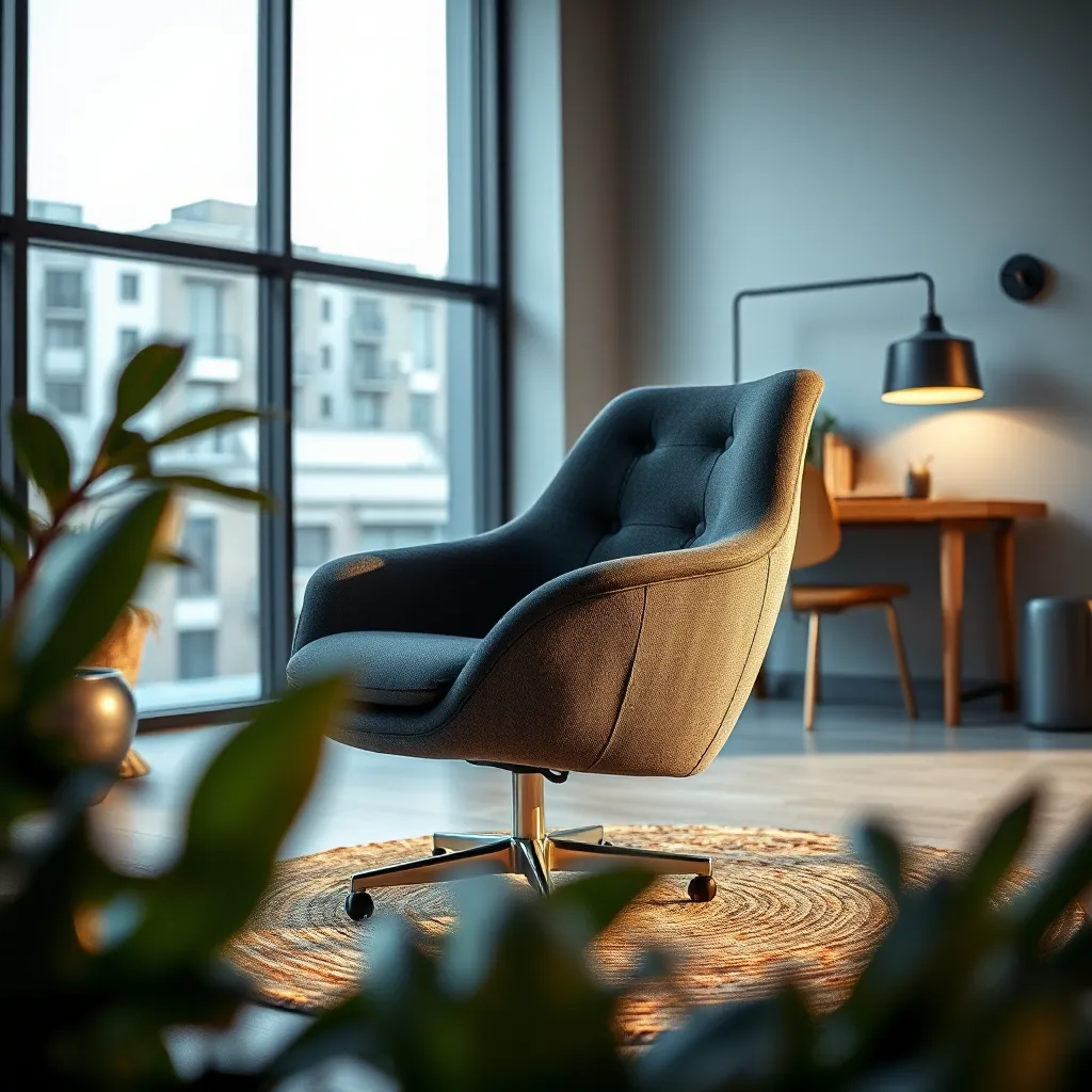 Exploring Narrow Swivel Chairs: Design and Function