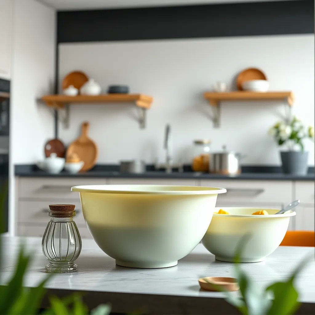 Exploring the Versatility of Plastic Mixing Bowls
