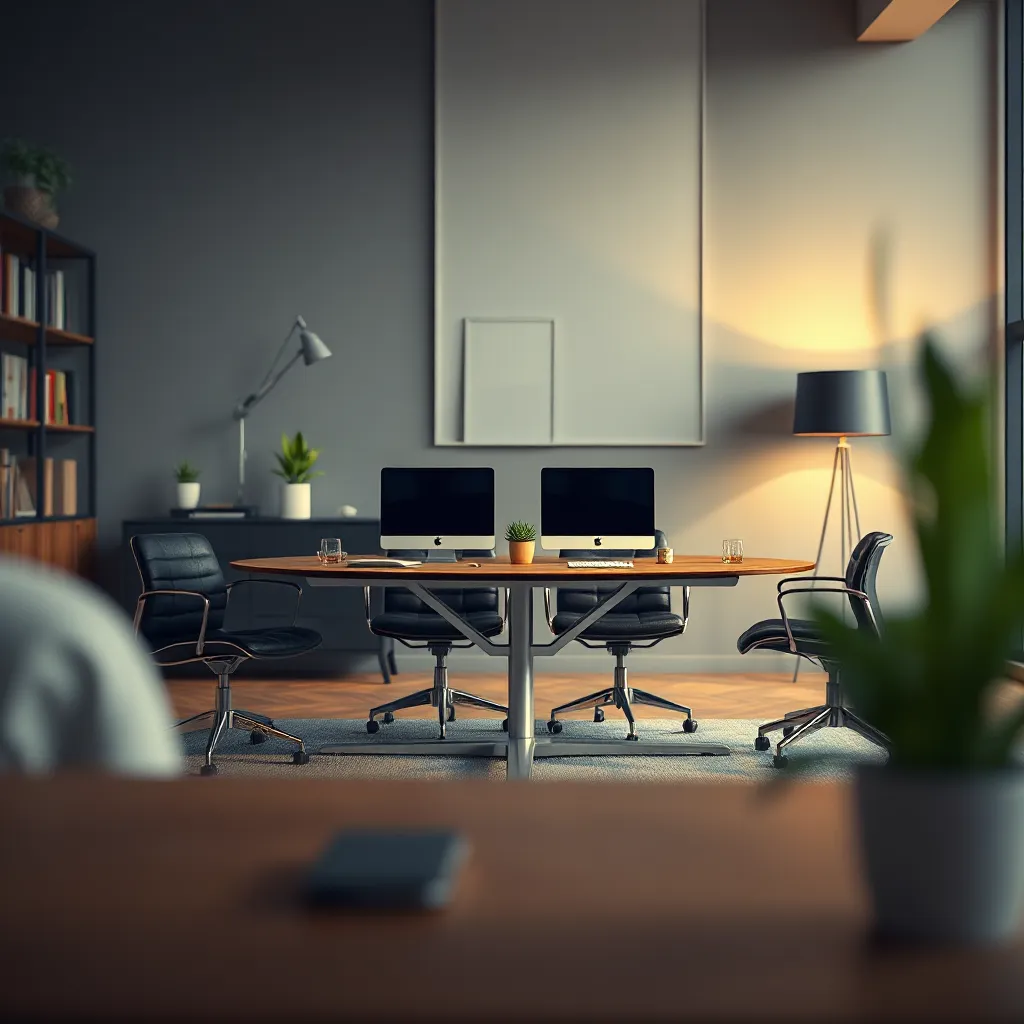 Choosing the Perfect Office Table for Two People