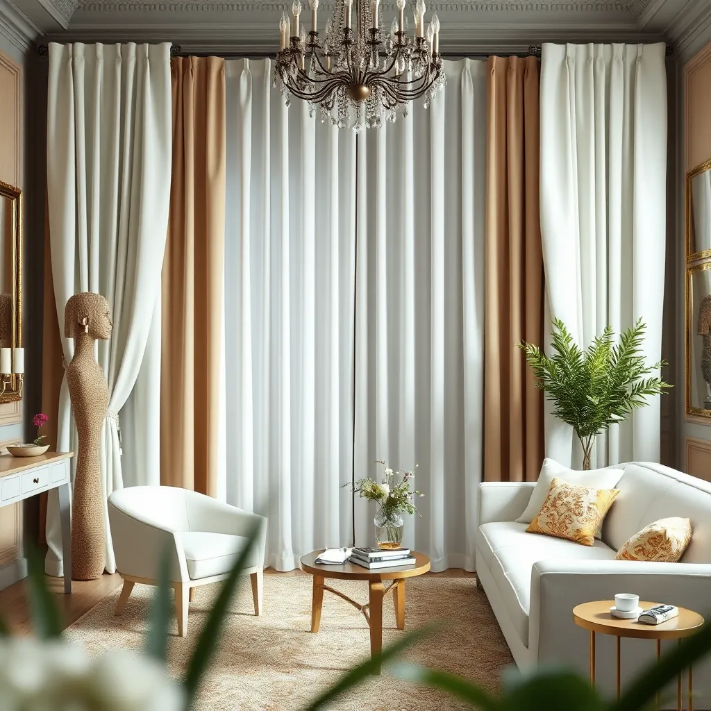 The Elegance of Ivory Backdrop Curtains in Design