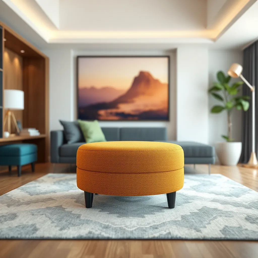 The Multifaceted Role of 16-Inch Ottomans in Interiors