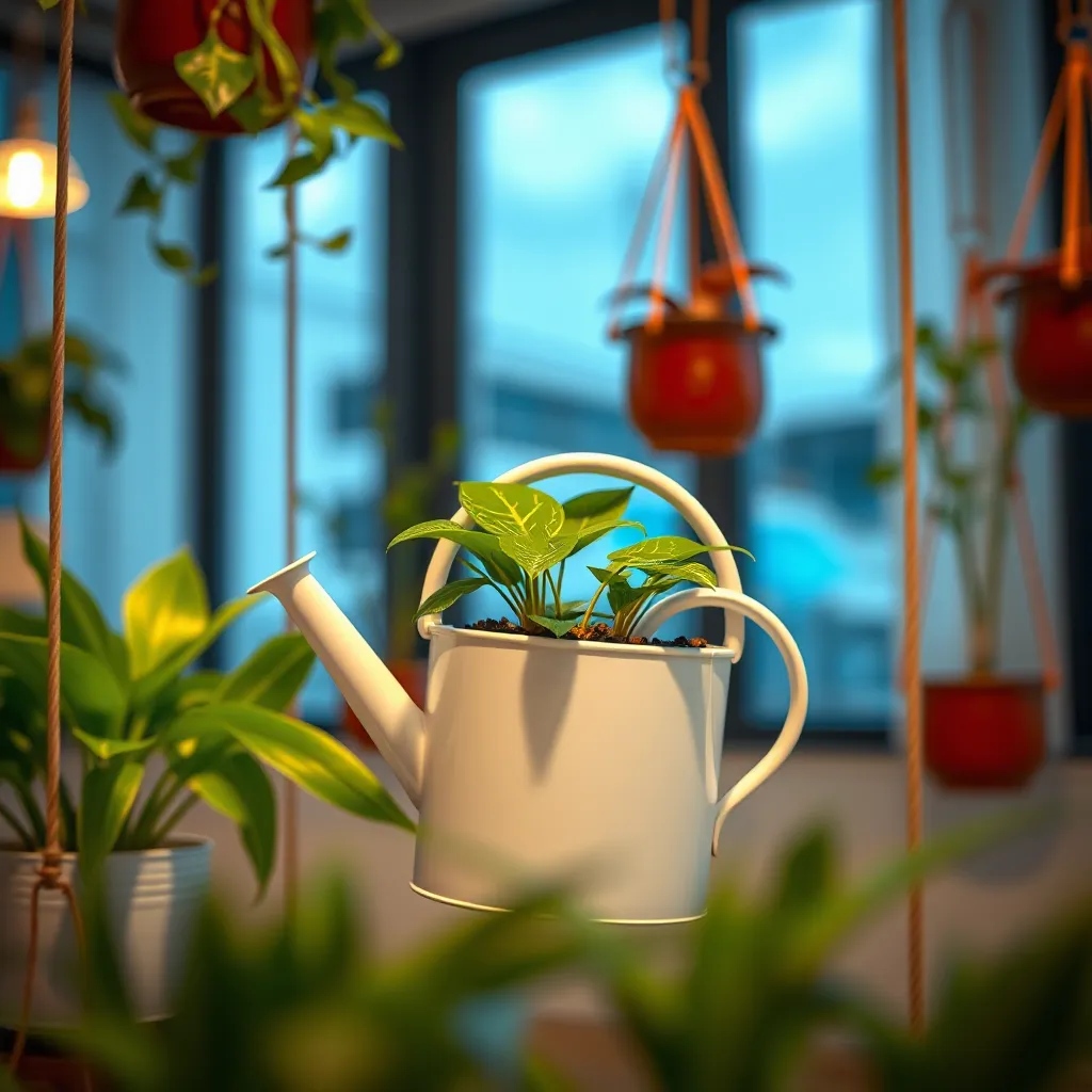 Essential Guide to Choosing a Watering Can for Hanging Plants